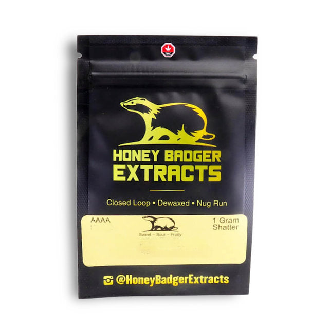 Honey Badger Shatter 1g – Mimi’s Medicinals